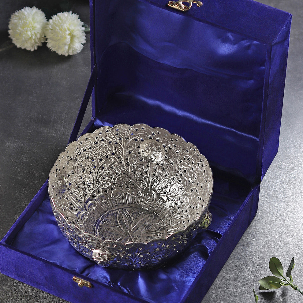 German Silver Bowl Online-Yura Designs